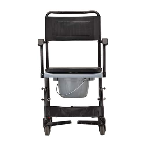 Drop-Arm Transport Chair Commode - Discount Medical - Mobility ...